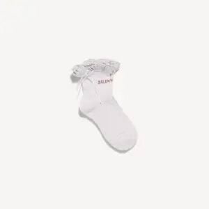Balenciaga Bow Ankle Socks - White