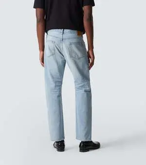 Saint Laurent Straight Leg Jeans - Blue