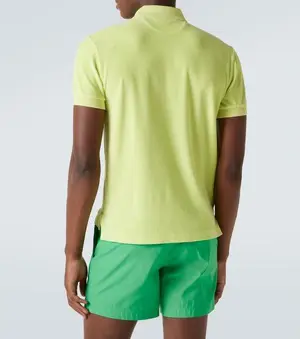 TOM FORD Cotton-blend Terry Polo Shirt - Green