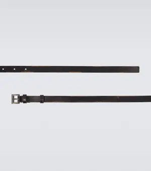 Prada Leather Belt - Black