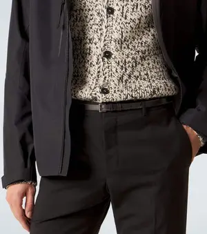 Prada Leather Belt - Black