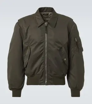 TOM FORD Satin Bomber Jacket