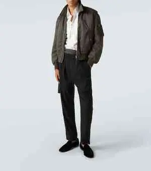 TOM FORD Satin Bomber Jacket