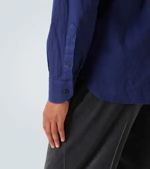 TOM FORD Cotton And Linen Drill Shirt
