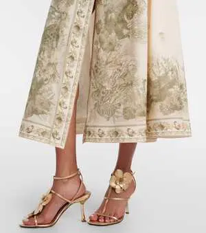 Zimmermann Wanderlust Printed Cotton Wrap Dress