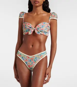 MONTCE Lulu Floral Bikini Bottom - Multicoloured