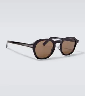 Zegna Round Frame Sunglasses