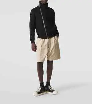 Rick Owens Leather Low-top Sneakers