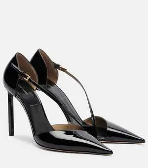 TOM FORD Patent Leather Pumps - Black