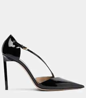 TOM FORD Patent Leather Pumps - Black