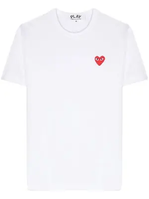 Play Comme Des Garcon Distressed T-shirts For Men
