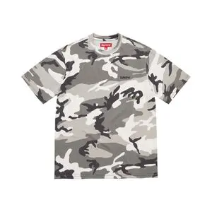 Supreme Washed Short-sleeve Top - White