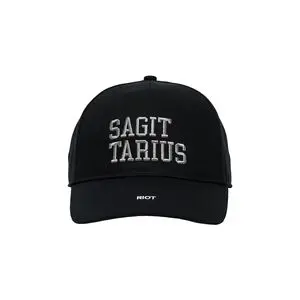 Goat Sagittarius Riot Cap - Black
