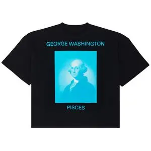 Goat George Washington Pisces T-shirt