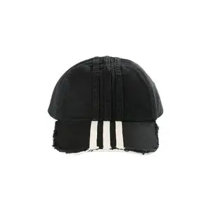 Y3 X Adidas Striped Cap - Black