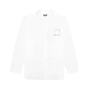 Raf Simons Big Fit Patched Shirt - White