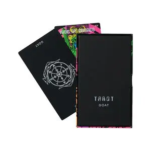 Goat Tarot Card Deck Complete Set - Black
