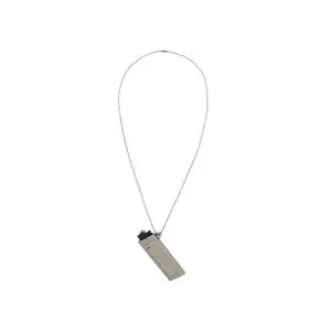 FLIGHT CLUB Lighter Pendant Necklace - Silver