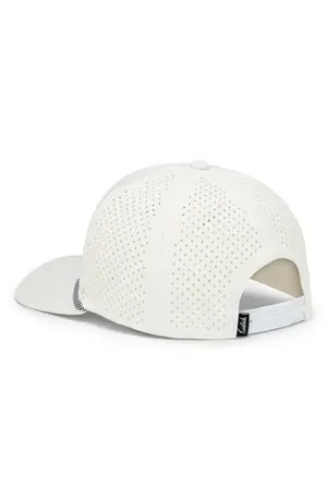 EASTSIDE GOLF 6 Pro Snapback Baseball Cap - Bright White