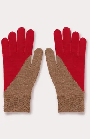 Seymoure Printed Gloves For Women