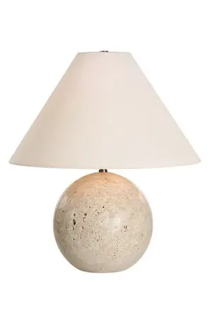 RENWIL Assen Travertine Table Lamp