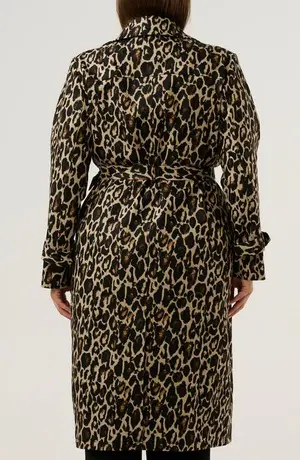 ESTELLE Shari -print Trench Coat