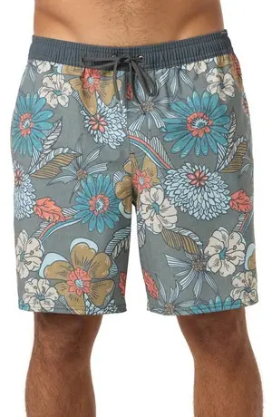 O'Neill Hermosa Swim Trunks - Mulled Basil