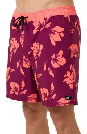 O'Neill Hermosa Swim Trunks - Raspberry