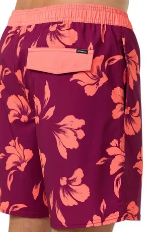 O'Neill Hermosa Swim Trunks - Raspberry