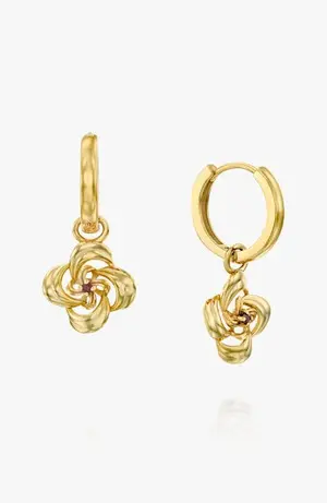 SEREIA OFFICIAL Cammila Oversized Earrings - Yellow Gold
