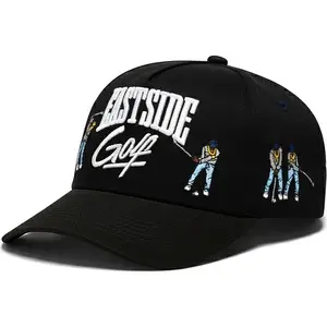 EASTSIDE GOLF Embroidered Trucker Hat - Black