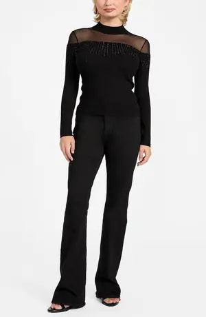 Guess Jeena Illusion Neck Sweater