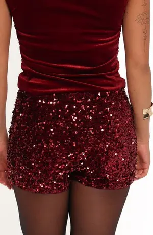 PETAL & PUP Sequin Shorts