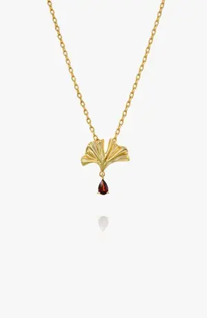 SEREIA OFFICIAL Juliet Pendant Necklace - Yellow Gold