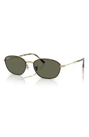 Ray-ban Irregular Polarized Sunglasses