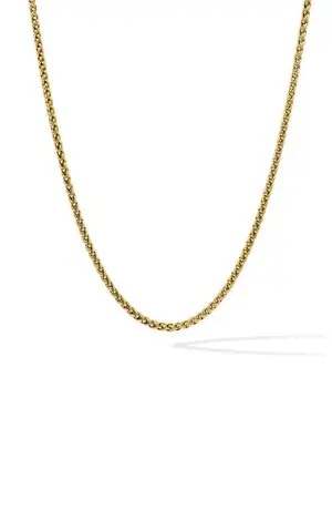 VINCERO Vincero Wheat Chain Necklace Gold