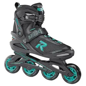 ROCES Icon Inline Skates - Black/aqua