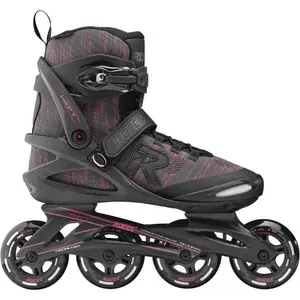 ROCES Weft Thread Inline Skates - Black/fuchsia