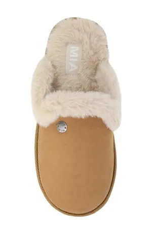 Mia Faux-fur Lined Mule
