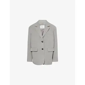 TALA Single-breasted Oversized Woven Blazer