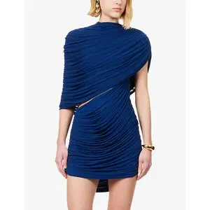 DEME Alenna Draped Mini Dress