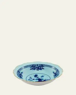 GINORI 1735 Oriente Italiano Deep Round Serving Bowl - Iris