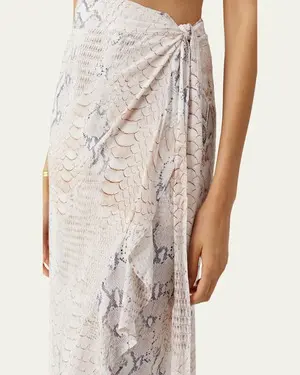 Melissa Odabash Danni Wrap Skirt