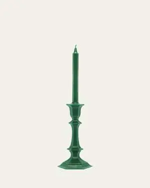THE MARTHA, BY BACCARAT Harcourt Candlestick Candle, Green Green