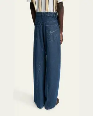 Jacquemus La Chemise Molino Curved Jeans