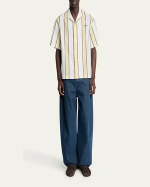 Jacquemus La Chemise Molino Curved Jeans
