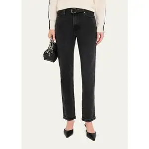 FRAME The Borrowed Straight-leg Jeans