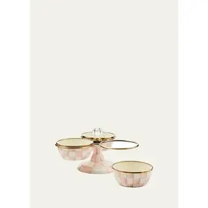 MACKENZIE-CHILDS Rosy Check Triplicity
