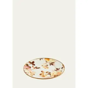 MACKENZIE-CHILDS Wild Rose White Dinner Plate
