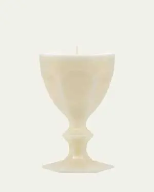 THE MARTHA, BY BACCARAT Harcourt Goblet Candle - Ivory